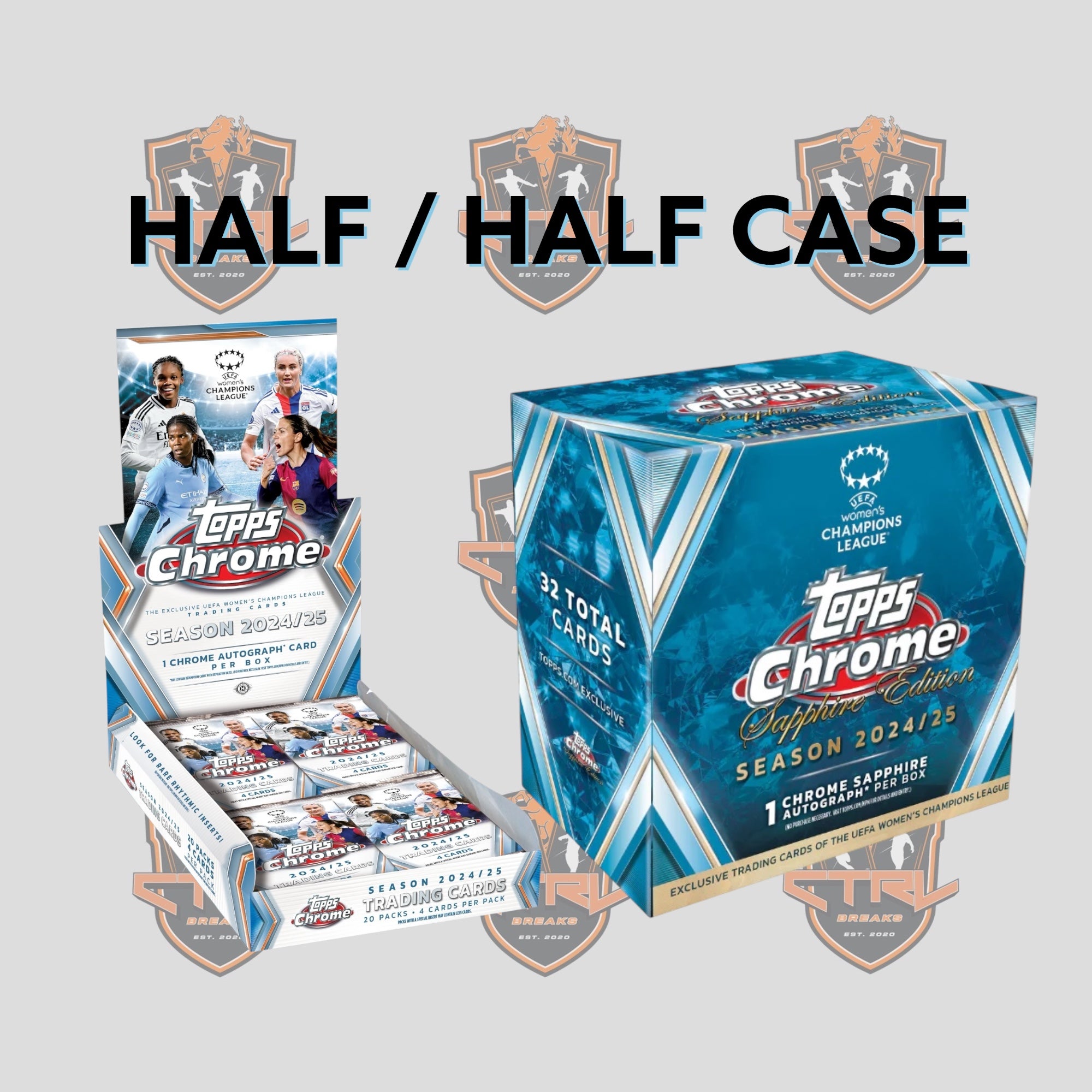 TOPPS UWCL CHROME 2024-25 MIXER #8 – CTRL CARDS